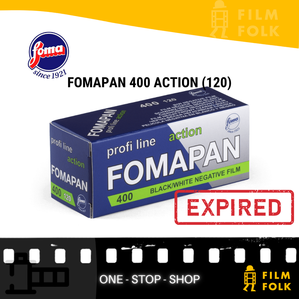 FOMAPAN 400 ACTION (120) EXPIRED – FILMFOLK