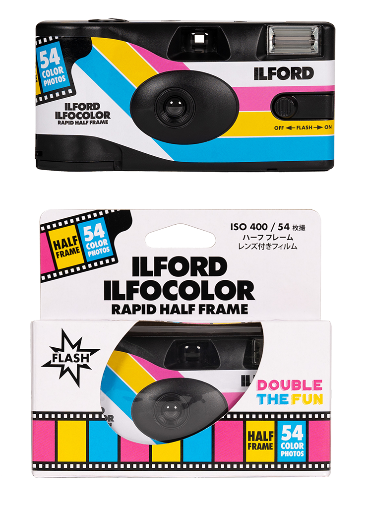 ILFOCOLOR RAPID HALF FRAME CAMERA - DISPOSABLE CAMERA – FILMFOLK
