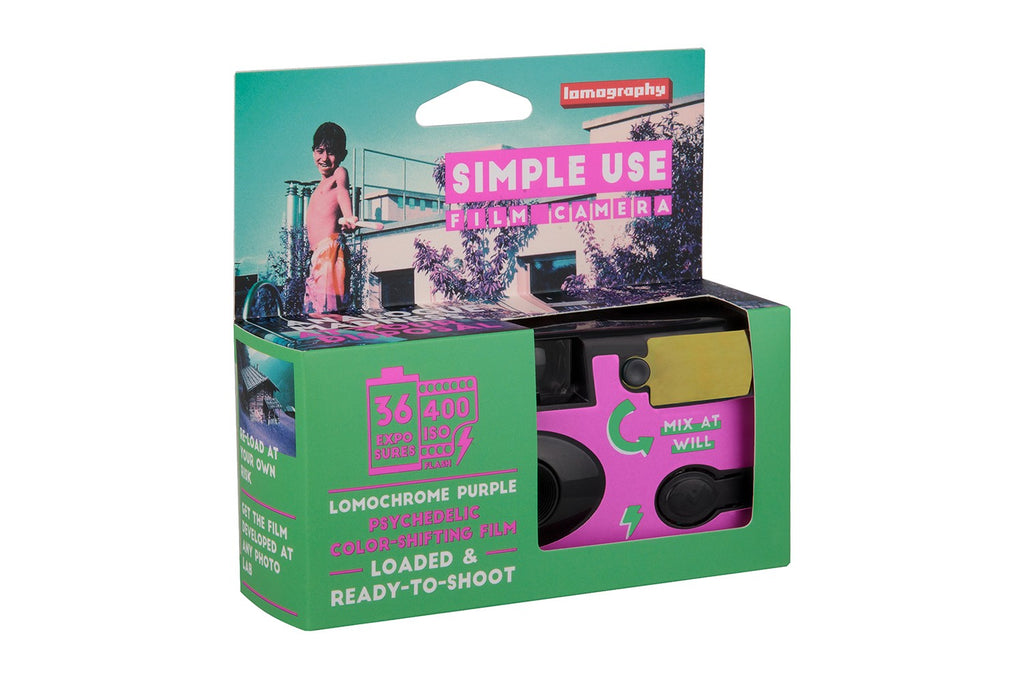 LOMOCHROME CN400 REUSABLE CAMERA PURPLE – FILMFOLK
