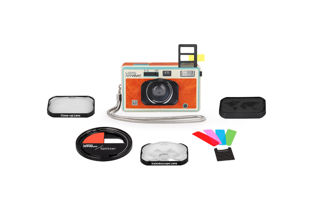 LOMO APPARAT 35MM POINT AND SHOOT CAMERA - NEUBAU SPECIAL EDITION ...